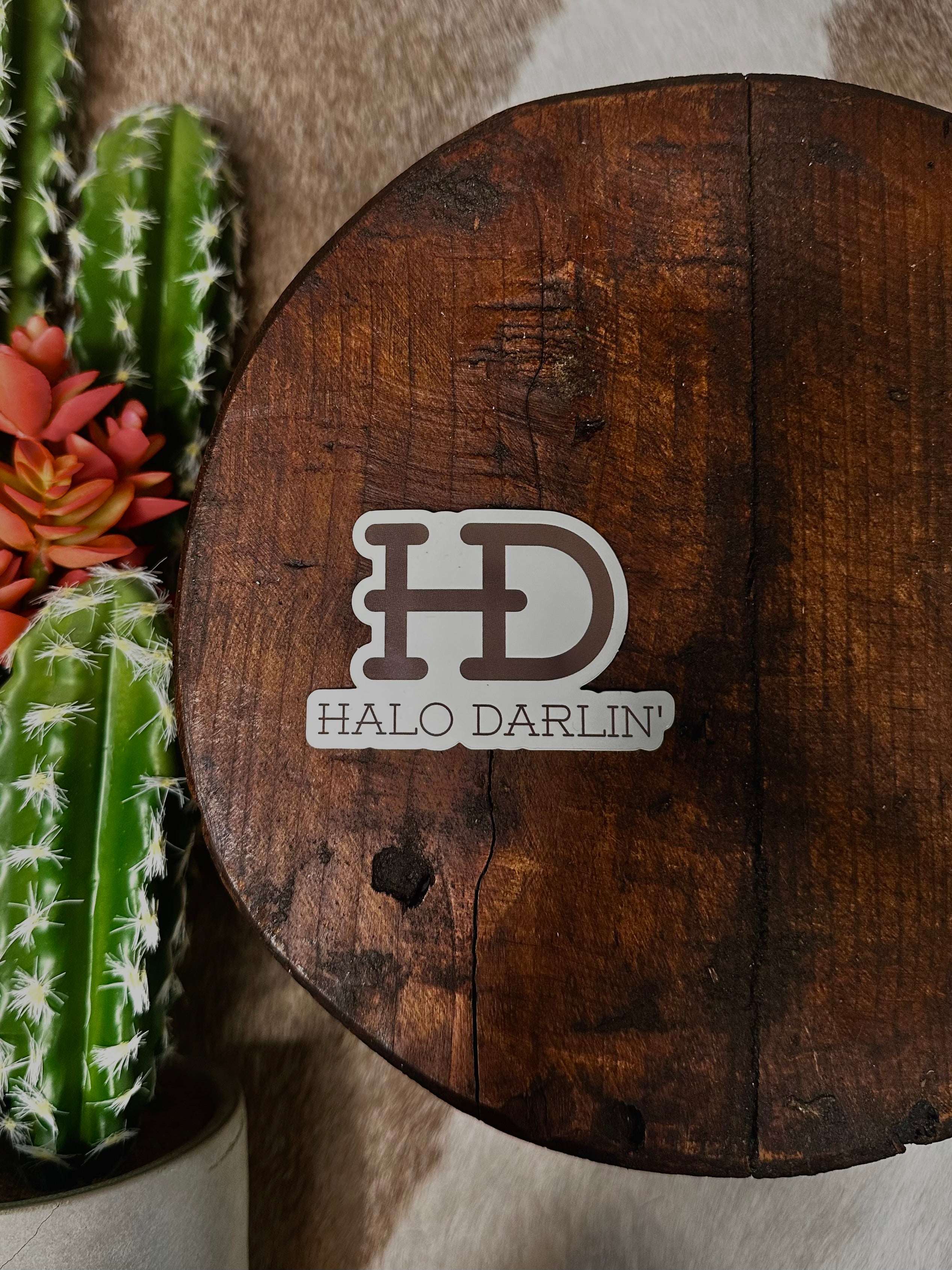 HD Logo Sticker – Halo Darlin'